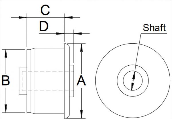 End Cap Diagram | JPS Rollers.com